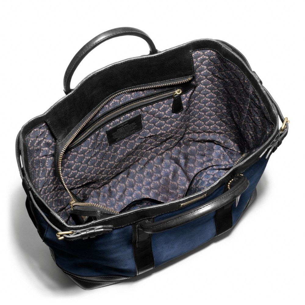 Coach Billy Reid Warrior Tote in Suede in Blue for Men | Lyst