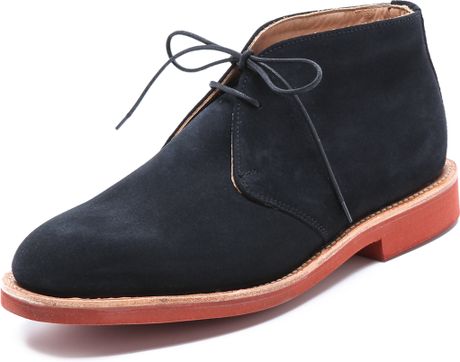 Mark Mcnairy New Amsterdam Suede Chukka Boots in Blue for Men (Navy) | Lyst