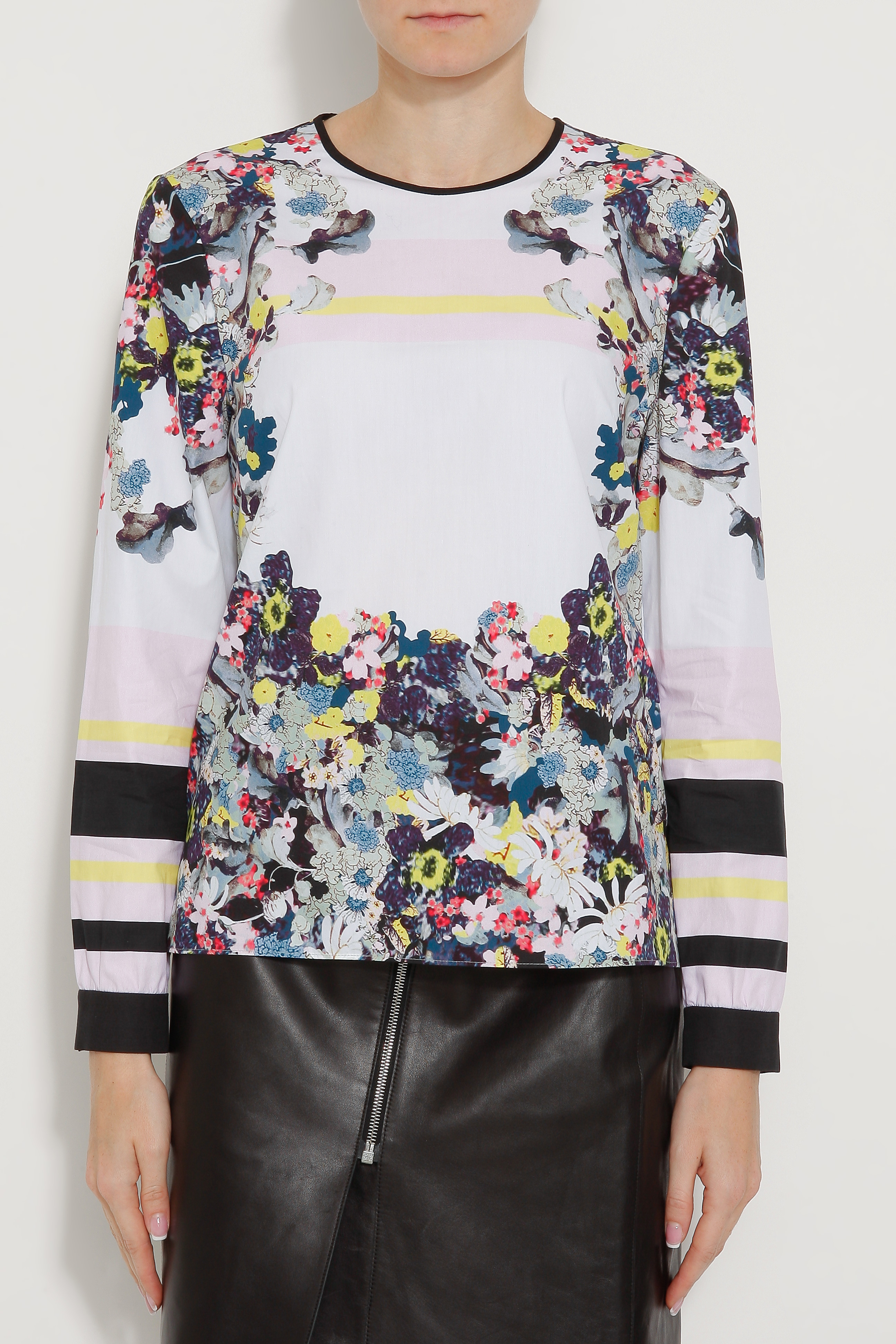 Lyst - Erdem Sullivan Dream Cotton Ls Top