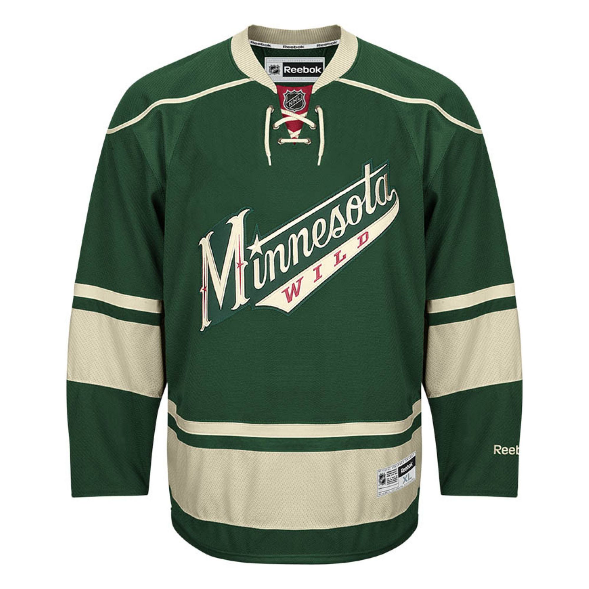 Reebok Men's Minnesota Wild Premier Jersey in Green for Men | Lyst