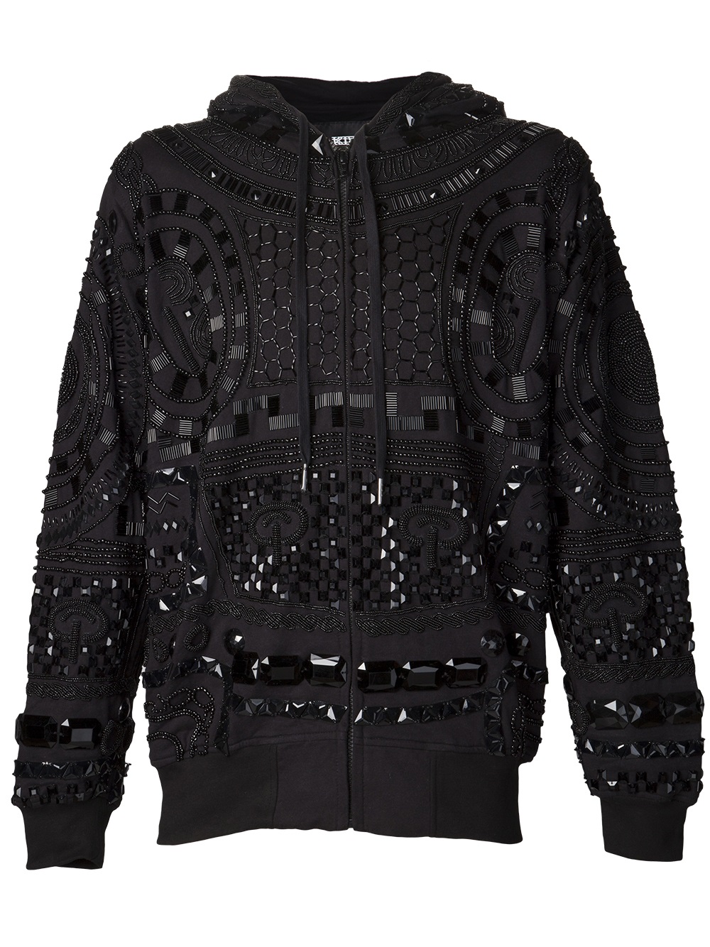 Lyst - Ktz Draw String Hooded Sweatshirt in Black for Men