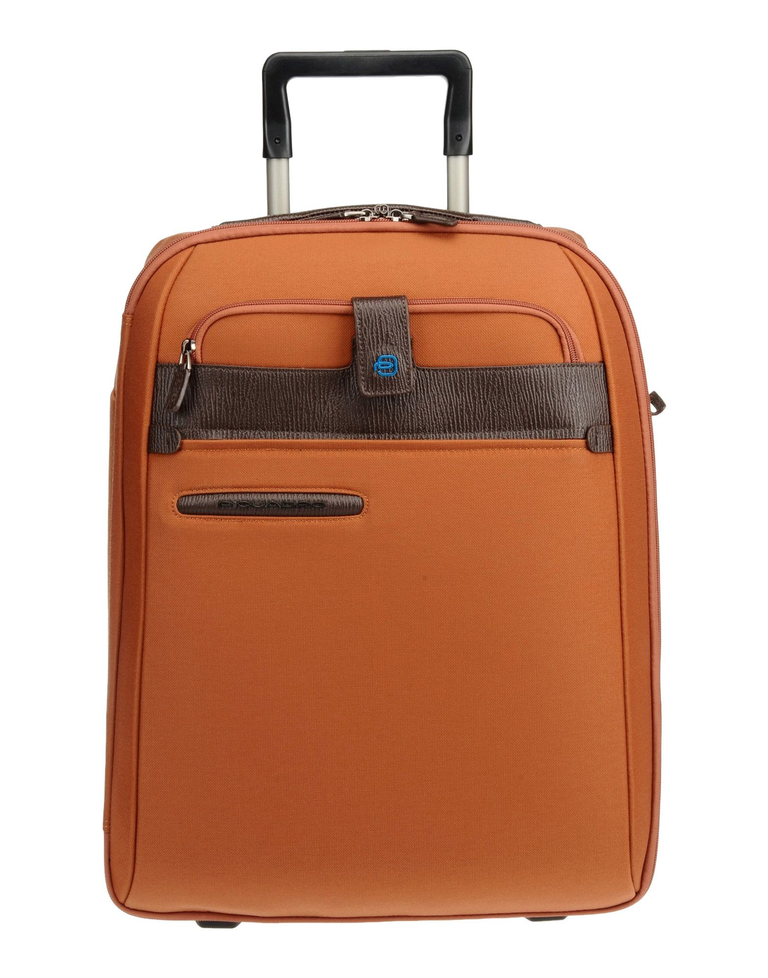 Piquadro Wheeled Luggage in Brown for Men (Rust) | Lyst