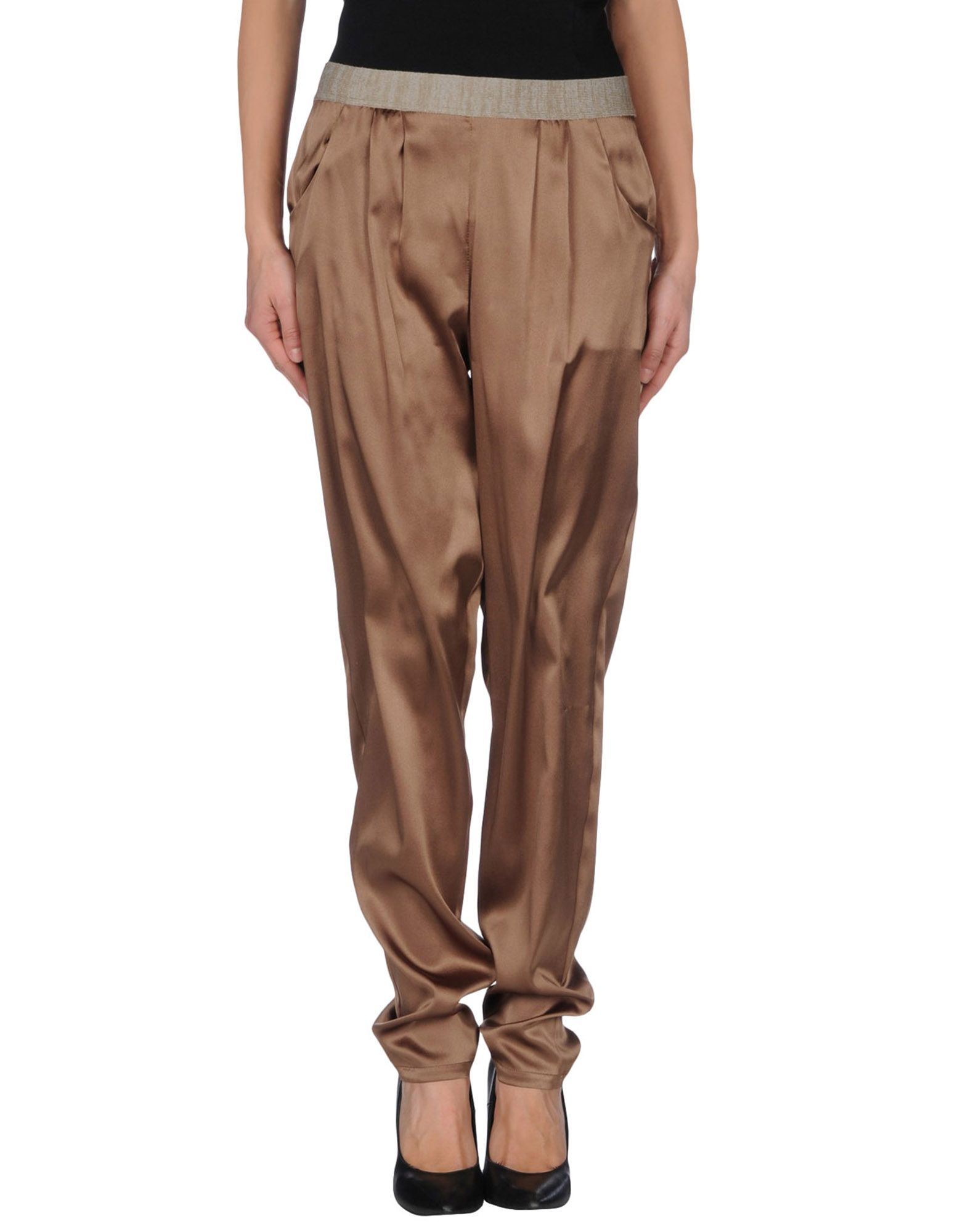 Siyu Casual Trouser in Natural (Khaki) - Save 64% | Lyst