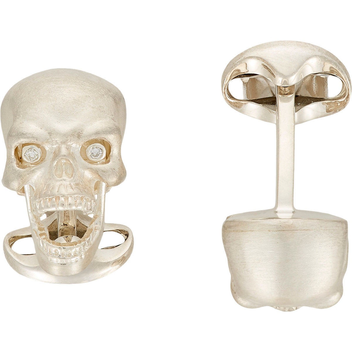 Deakin & francis Skull Cufflinks in Metallic for Men | Lyst
