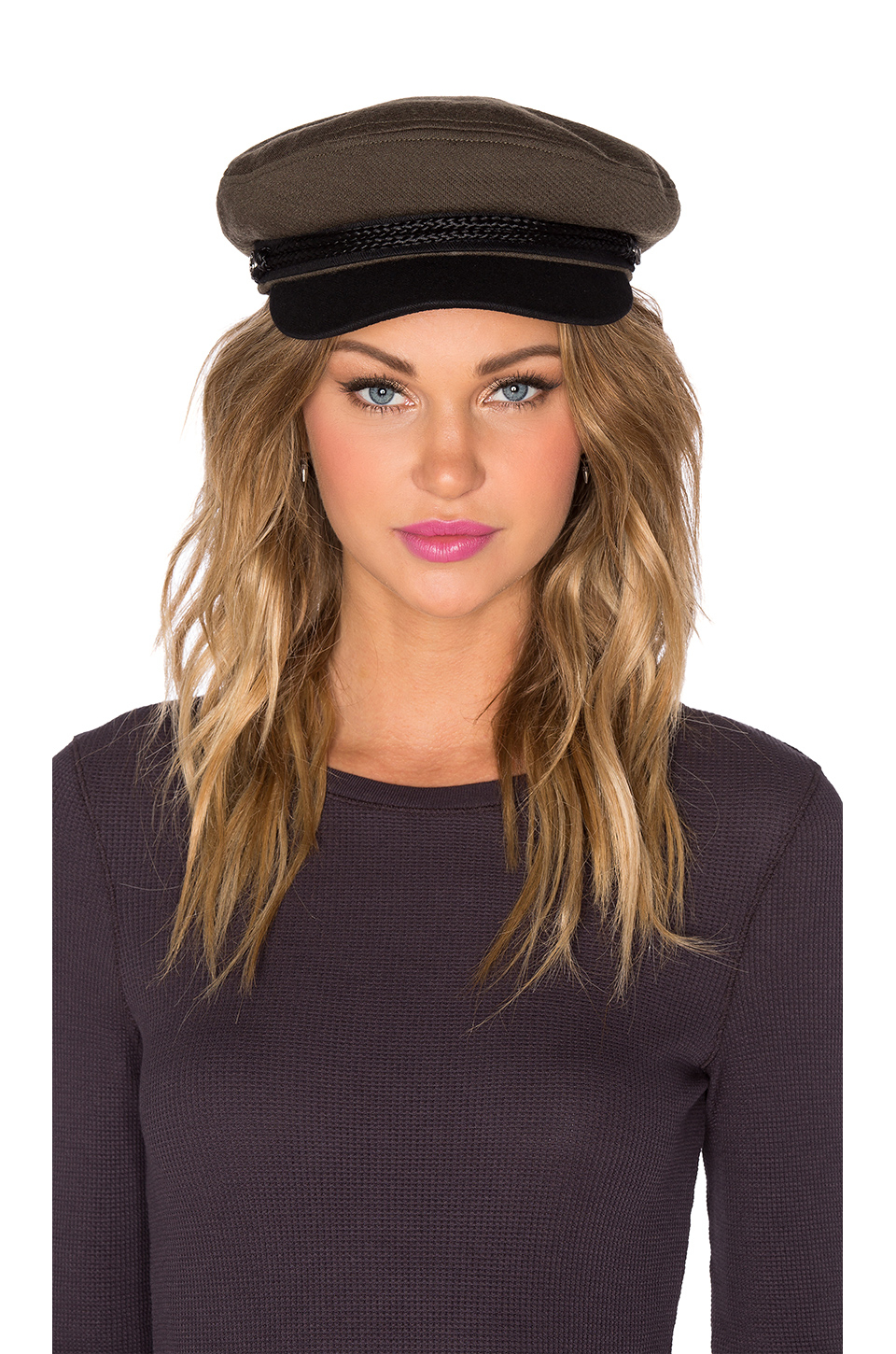 Lyst - Brixton Fiddler Cap in Green