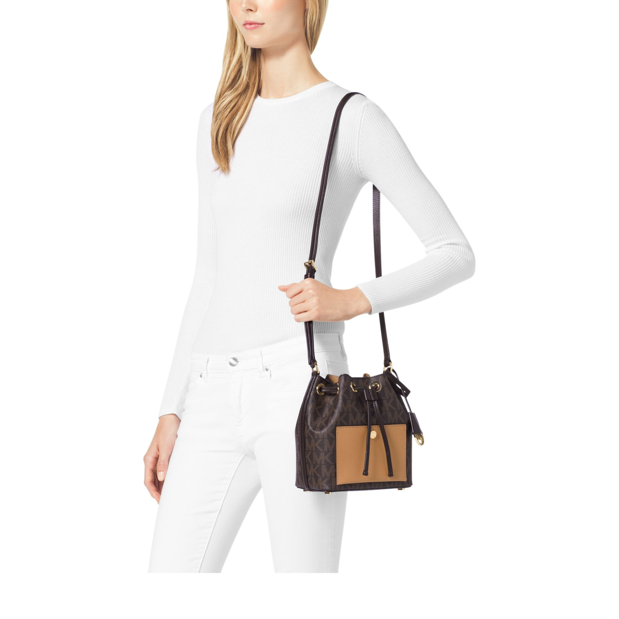 Michael Kors Small Bucket Purse | semashow.com