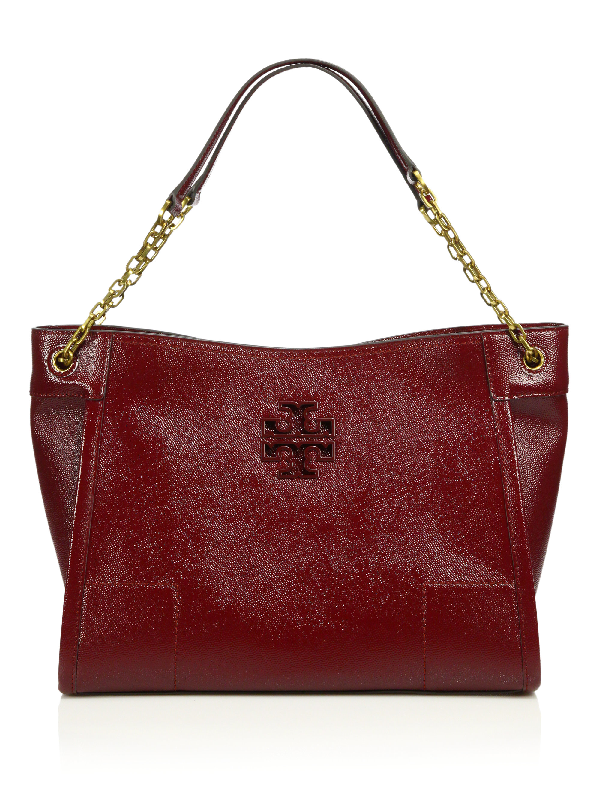 Tory Burch Red Patent Leather Wallet Purse | semashow.com