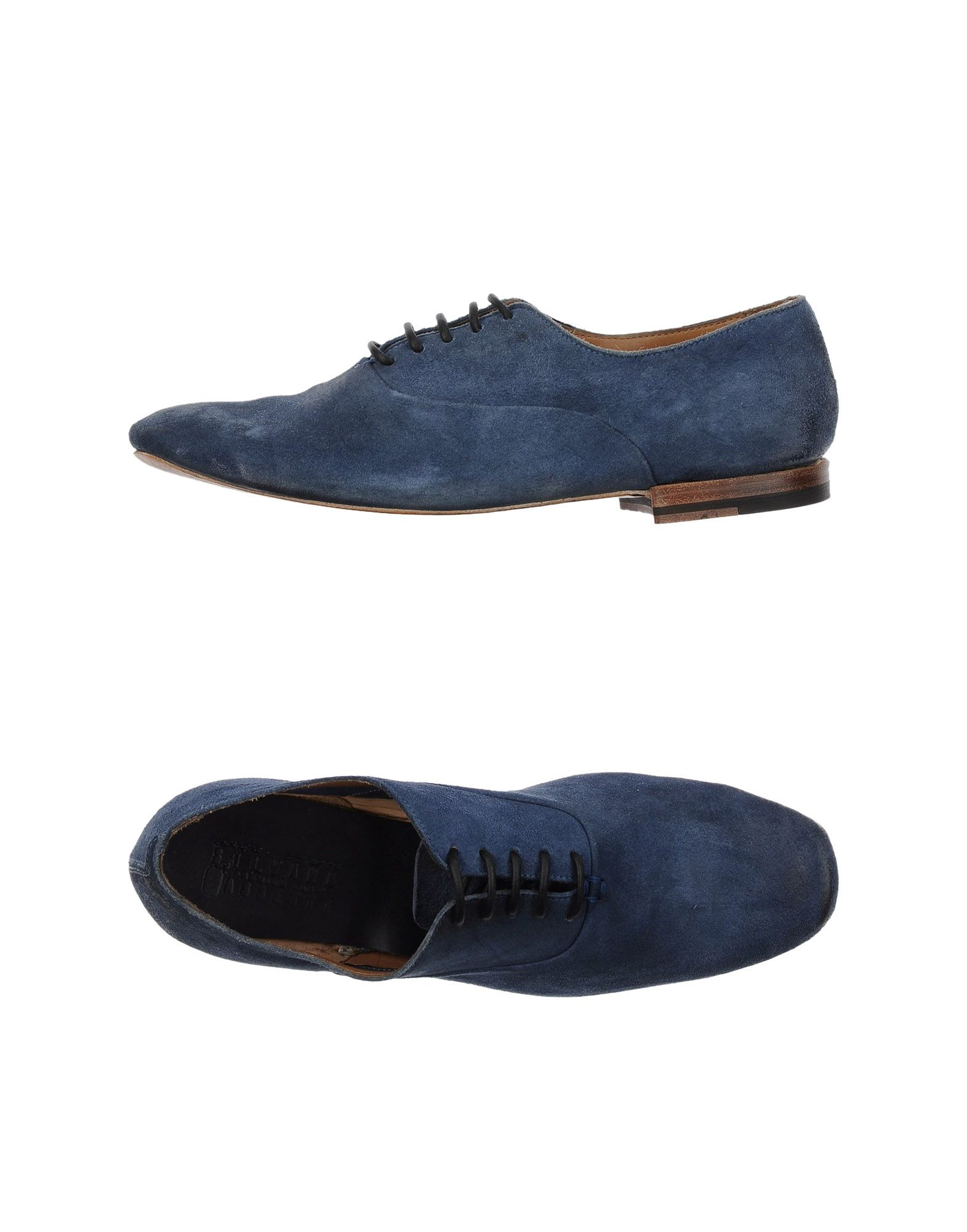 Silvano Sassetti Lace-Up Shoes in Blue (Slate blue) | Lyst