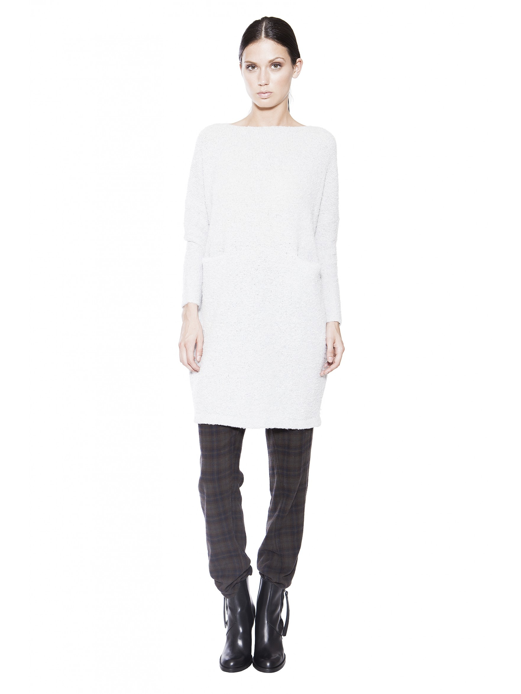 Lauren manoogian Trapezoid Dress in White (Overcast) | Lyst