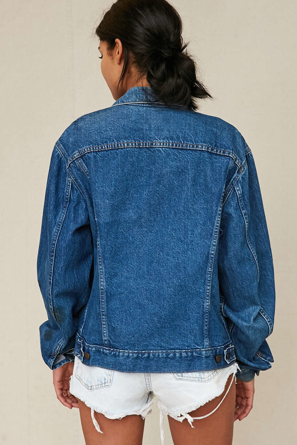 Lyst - Urban Renewal Vintage Denim Jacket in Blue