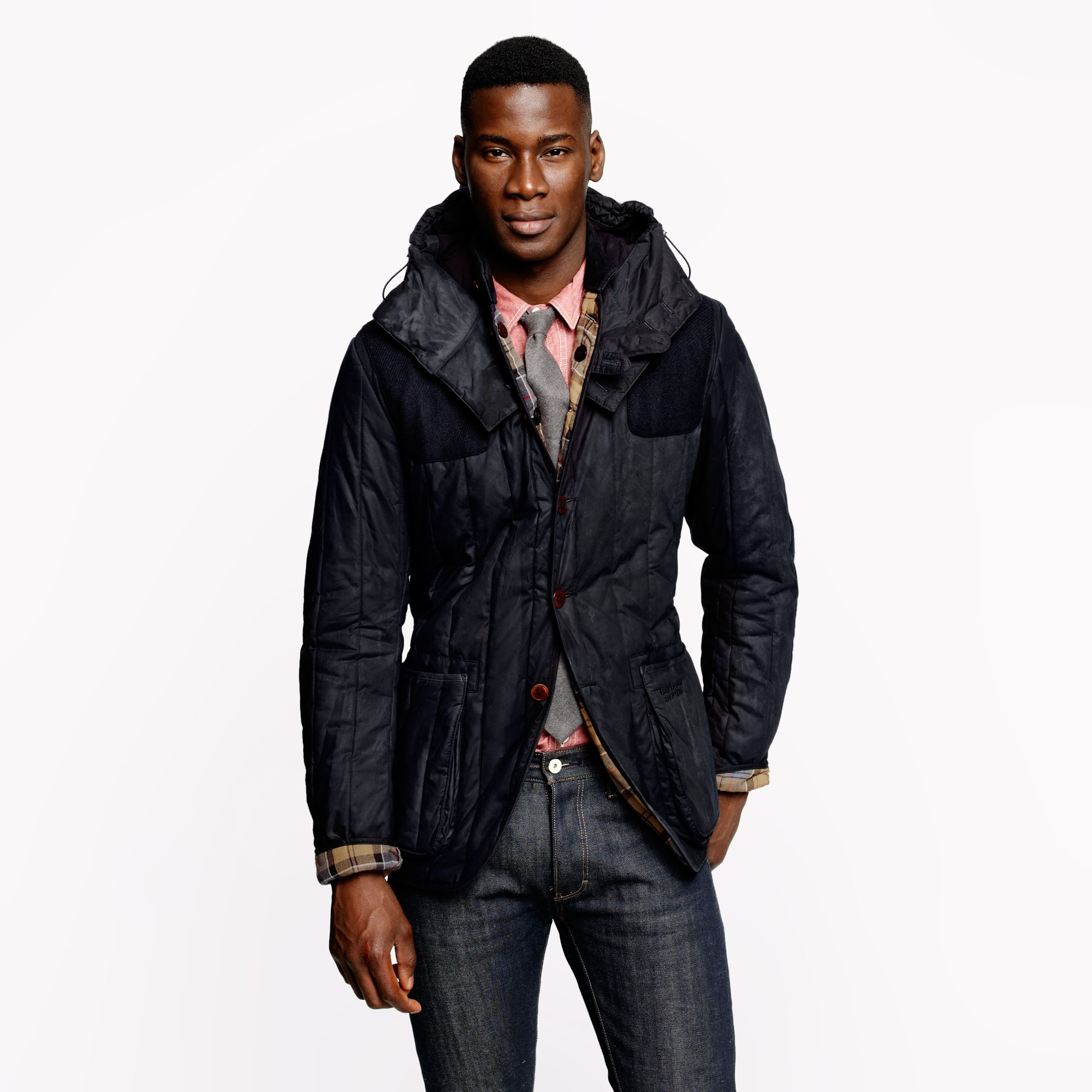 J.crew Barbour Dept B Dragh Jacket in Blue for Men | Lyst