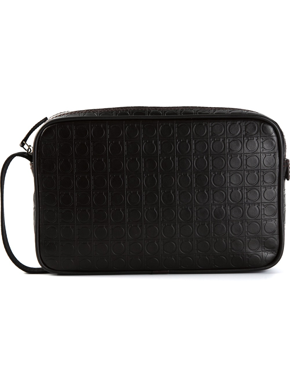 Linea Large Embossed Gucci Clutch Bag Black | semashow.com