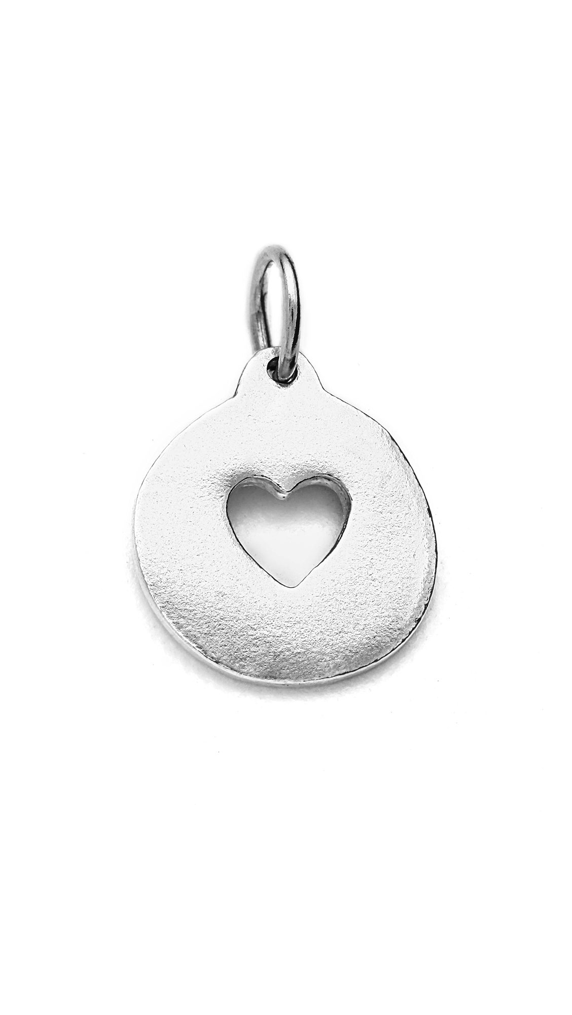 Helen ficalora Cutout Heart Charm - Silver in Silver | Lyst Helen ficalora Cutout Heart Charm - Silver in Silver | Lyst
