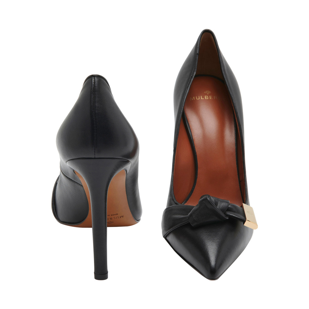 Lyst - Mulberry Kensington High Heel Pump in Black