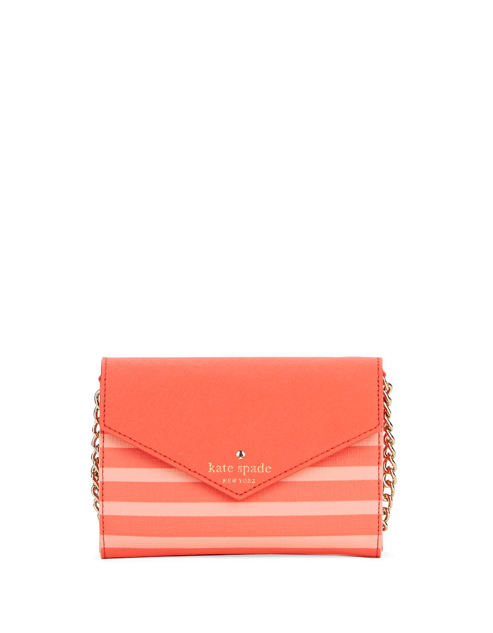 Kate Spade Pink Striped Handbag | semashow.com