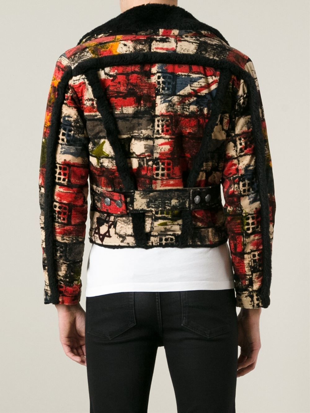 Lyst - Jean Paul Gaultier 'Gaultier Jeans Velvet Print Jacket'' for Men