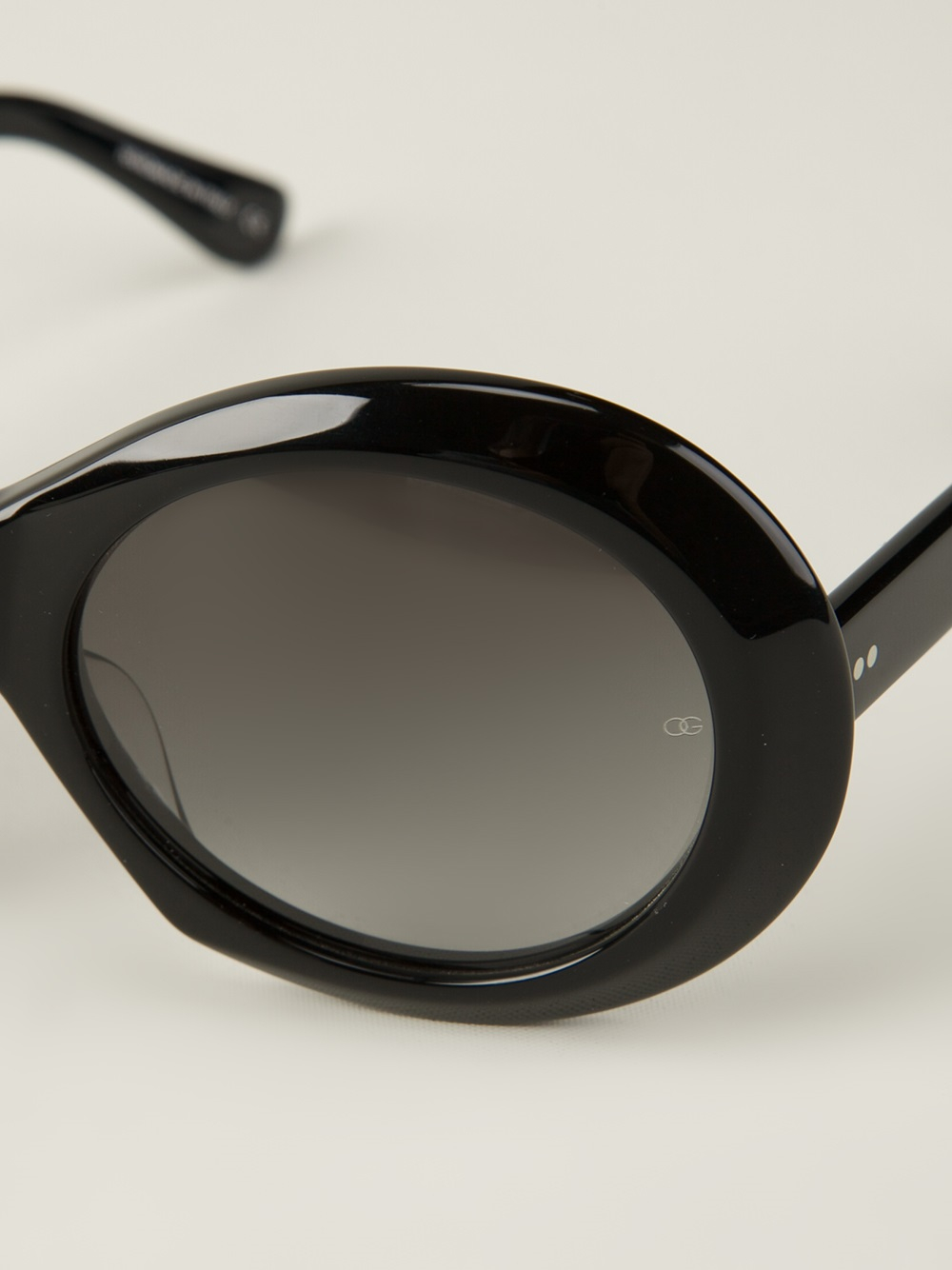 Lyst Oliver Goldsmith Audrey Sunglasses In Black