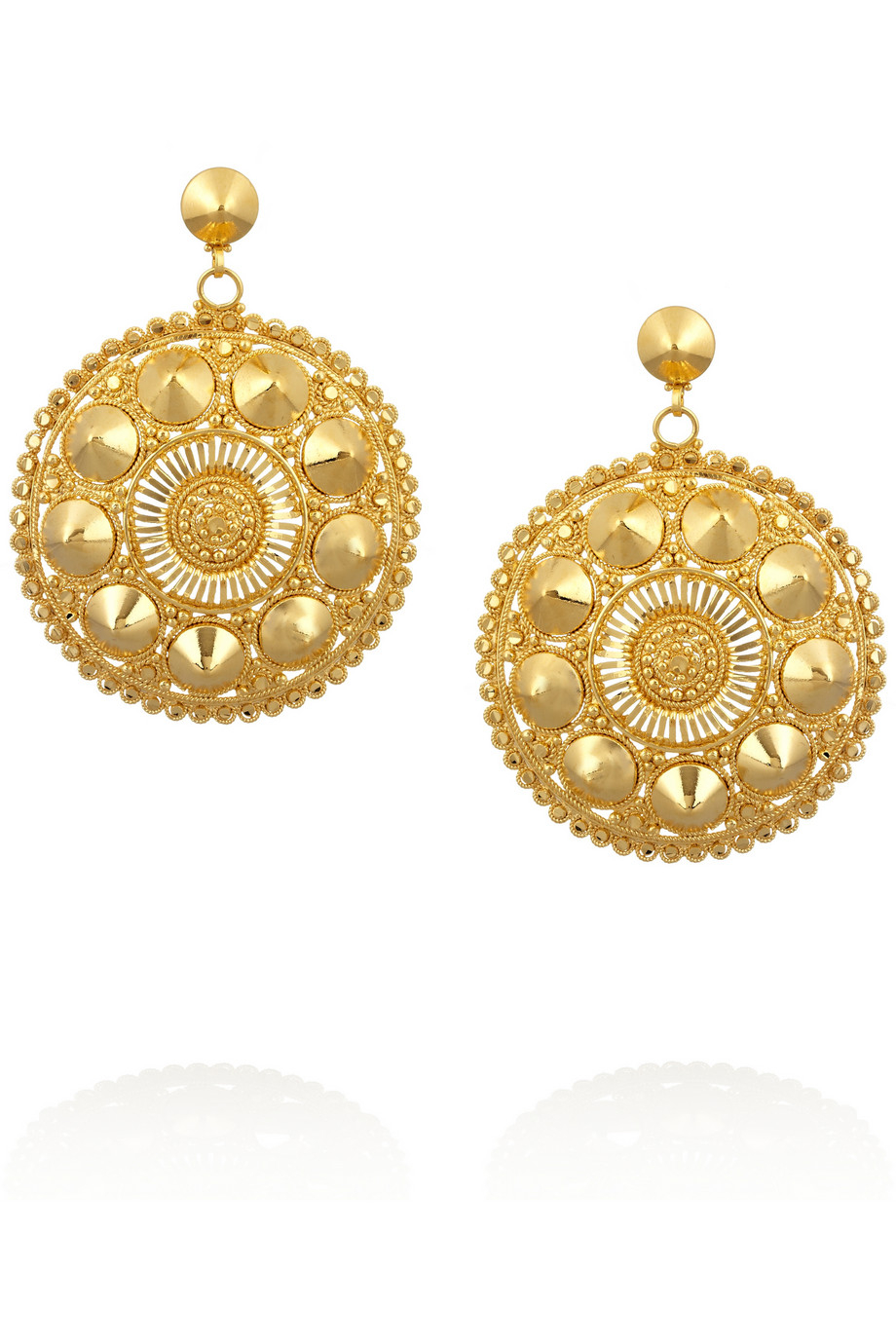 Lyst - Noir Jewelry Goldplated Earrings in Metallic