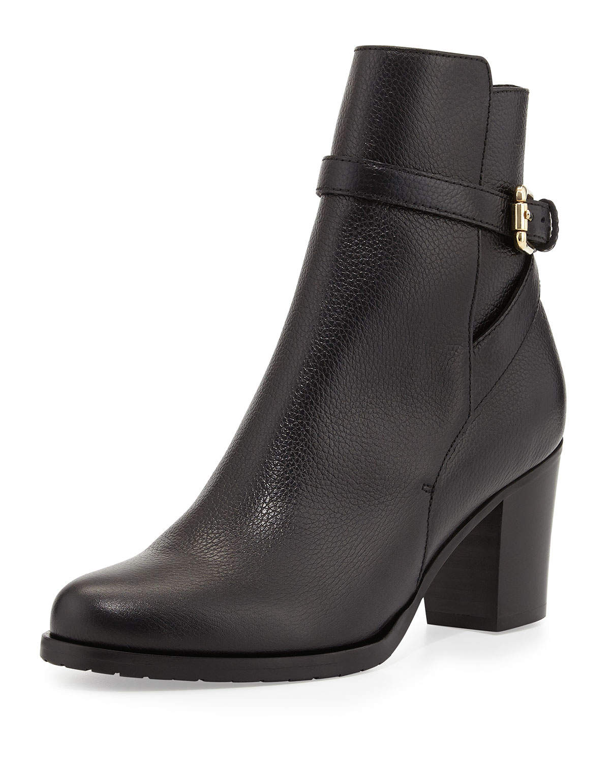 Lyst - L.K.Bennett Aleena Leather Ankle Boot in Black