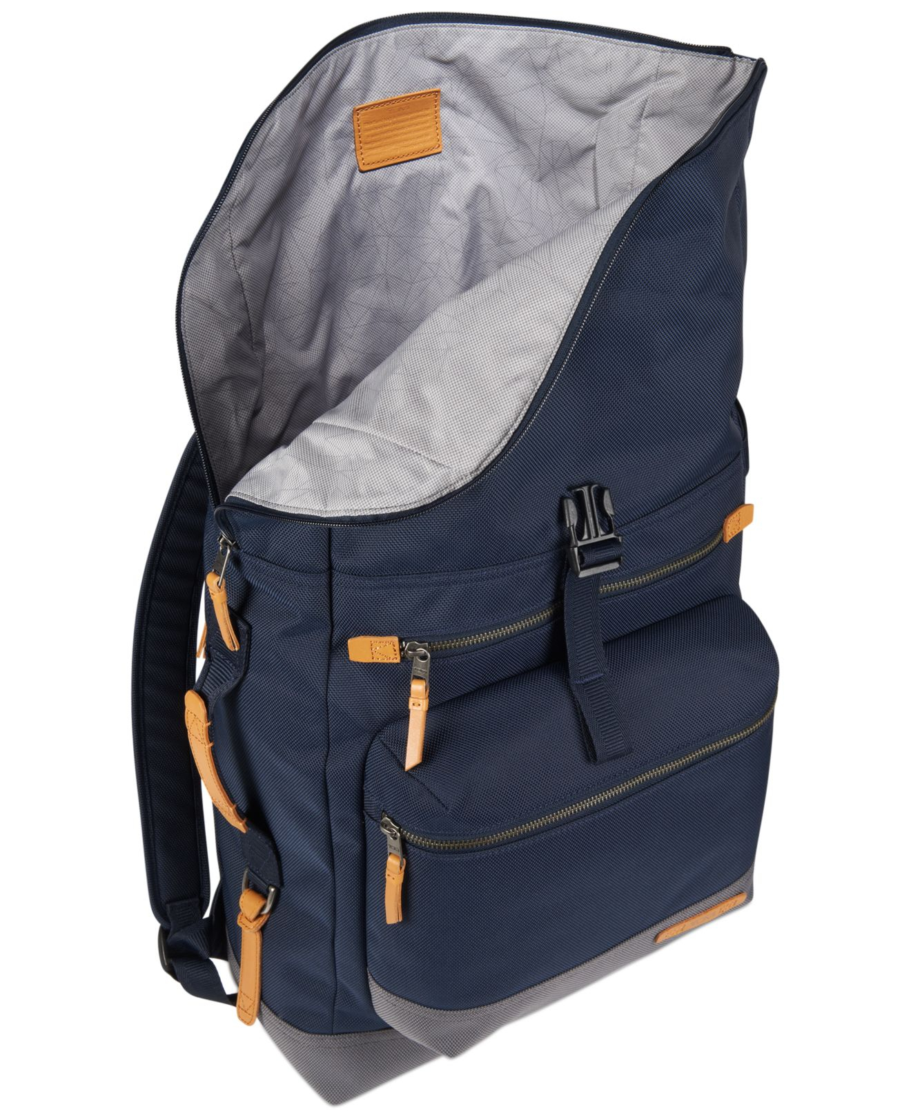 Tumi Dalston Ridley Roll-top Backpack in Blue for Men | Lyst