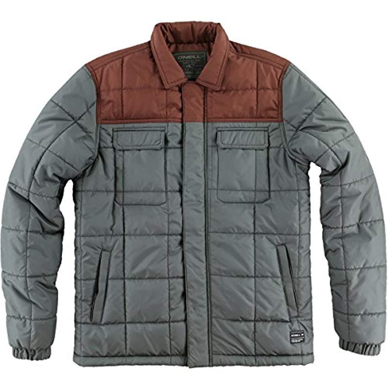 O'neill Sportswear Frontier Quilted Trucker Jacket for Men - Lyst