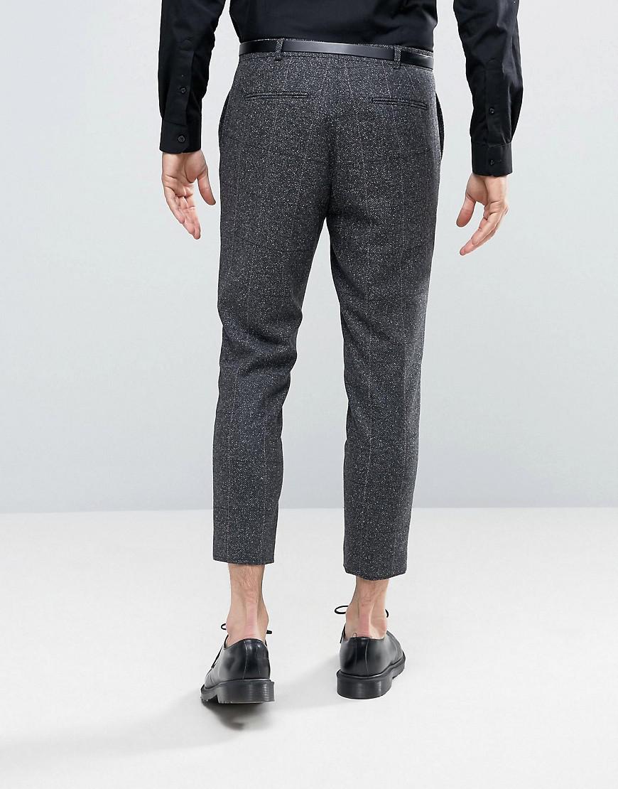 Lyst - Heart & Dagger Tapered Check Pants in Gray for Men