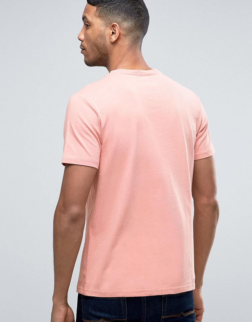 Lyst - Another Influence Tape Edge Pocket T-shirt in Pink for Men