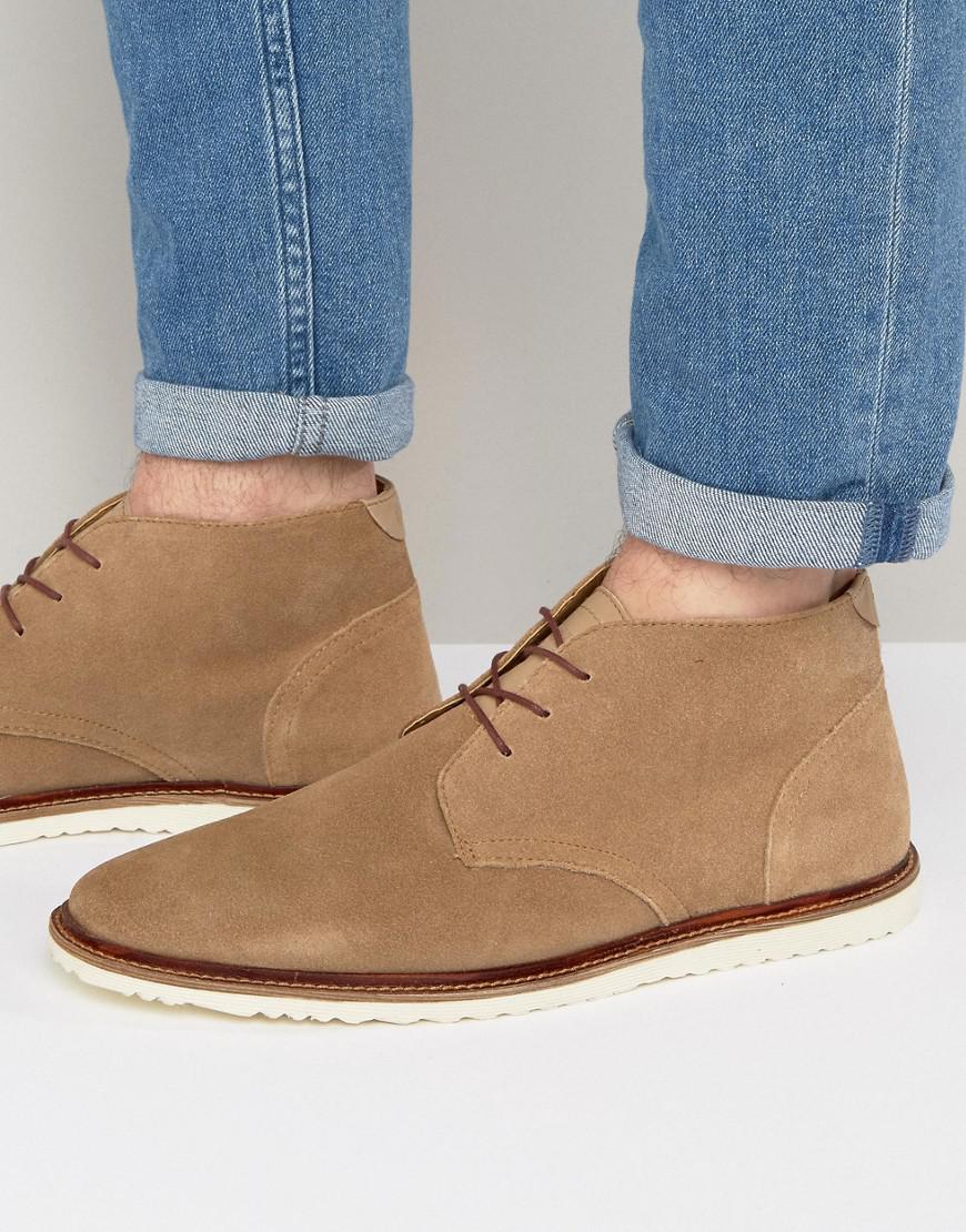 Lyst - Kg By Kurt Geiger Kg By Kurt Geiger Suede Chukka Boots in Brown ...