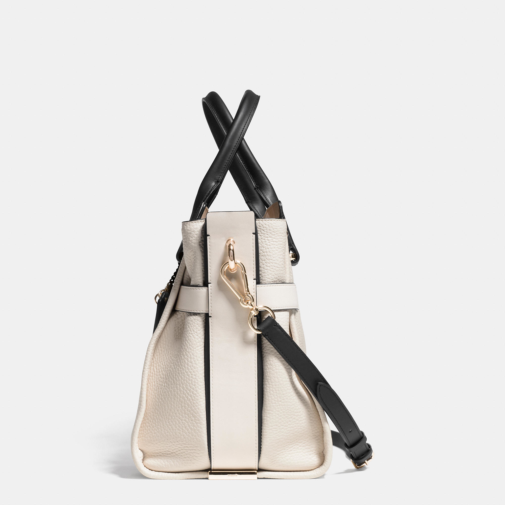 Lyst - Coach Swagger 37 In Colorblock Leather in Natural