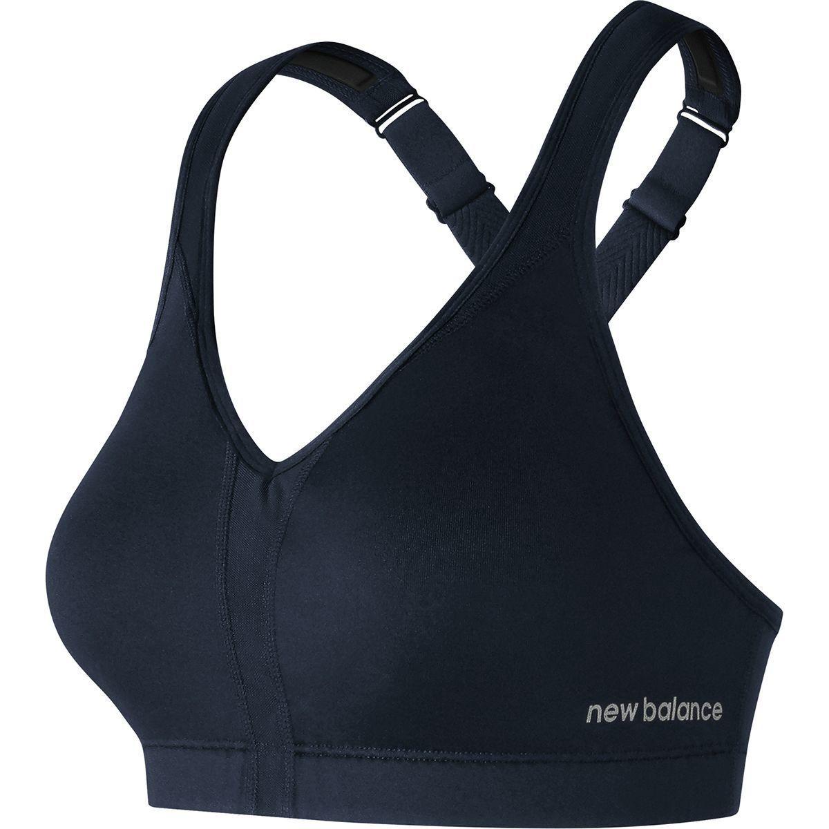 New Balance Synthetic Power Sports Bra in Blue - Lyst