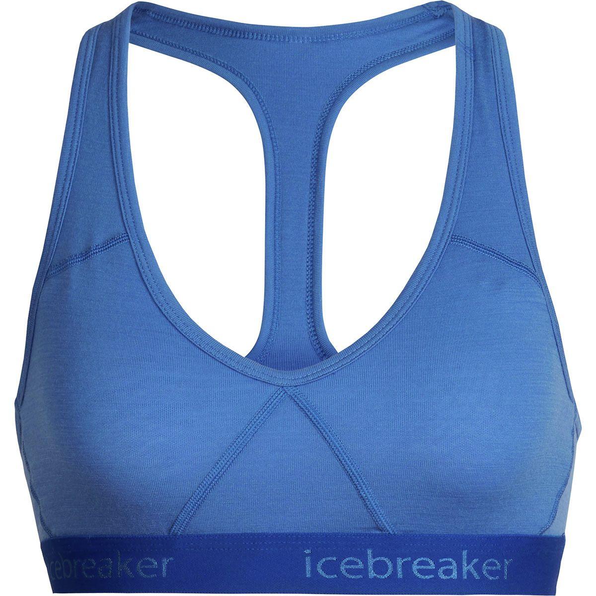 Icebreaker Wool Sprite Racerback Bra in Blue - Save 20% - Lyst