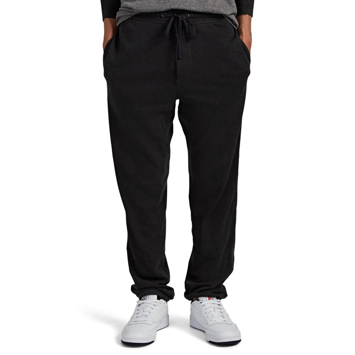 James Perse Cotton Terry Sweatpants in Gray for Men - Lyst