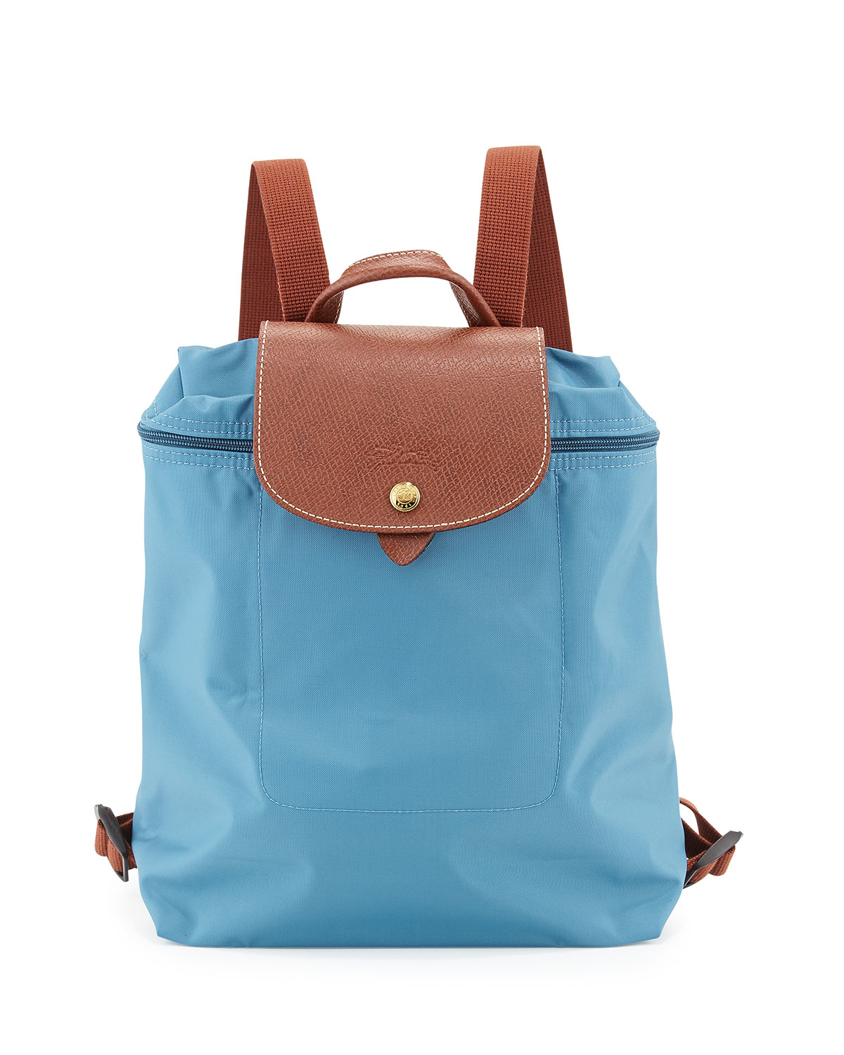 Lyst Longchamp Le Pliage Nylon Backpack In Blue