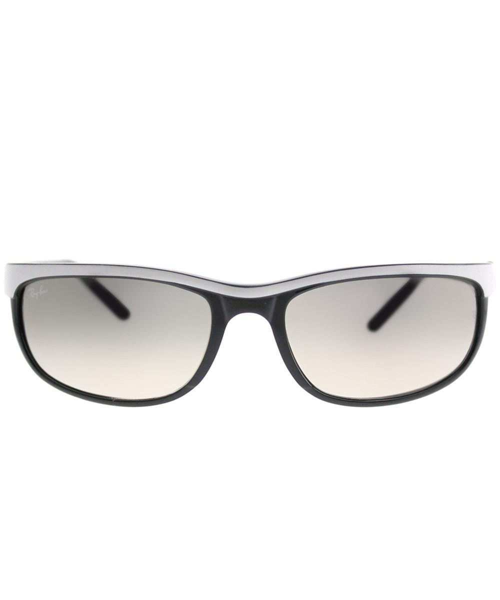 Lyst - Ray-Ban Predator 2 Rb 2027 629932 Top White On Black Rectangle ...