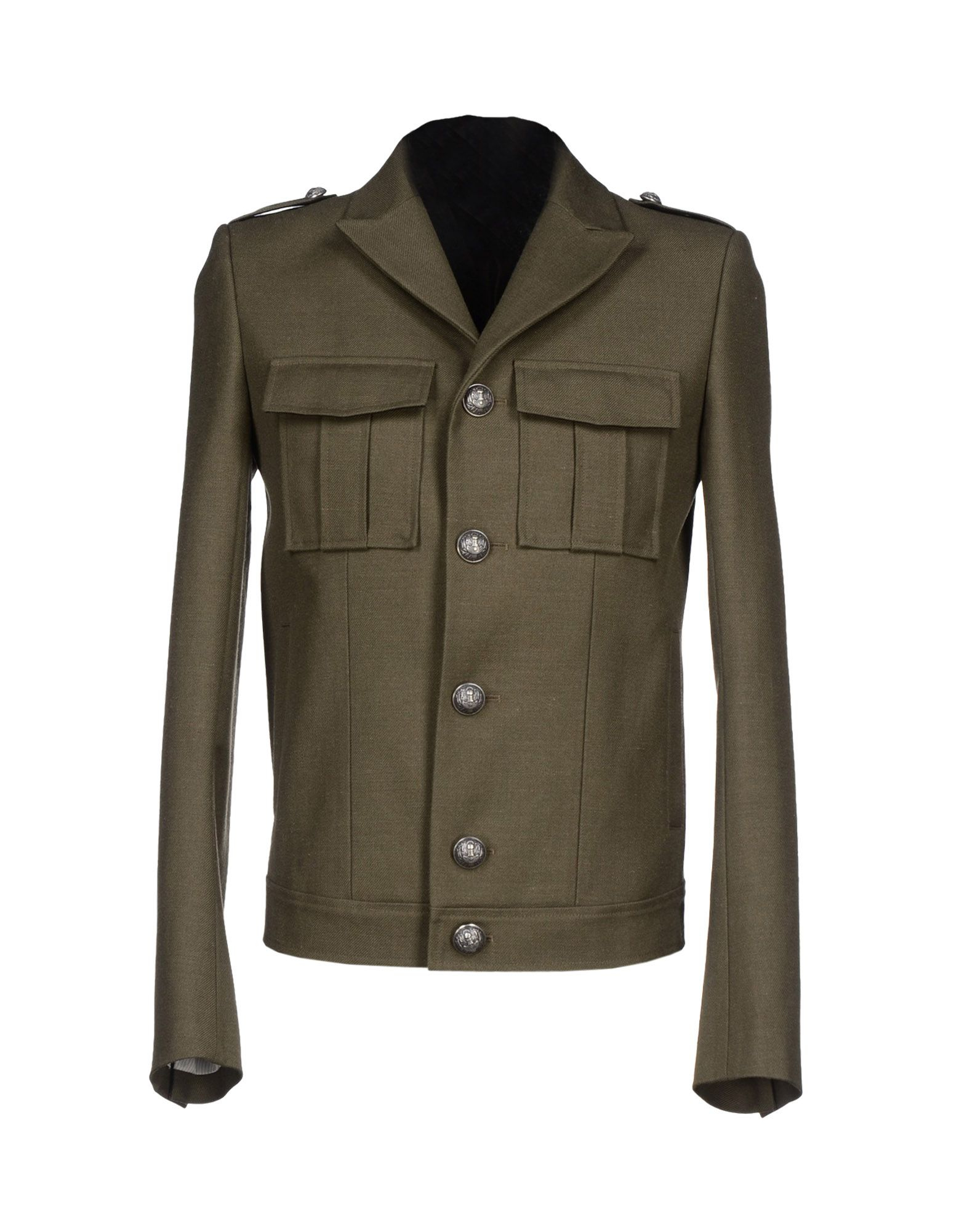 Balmain Jacket in Green for Men - Lyst