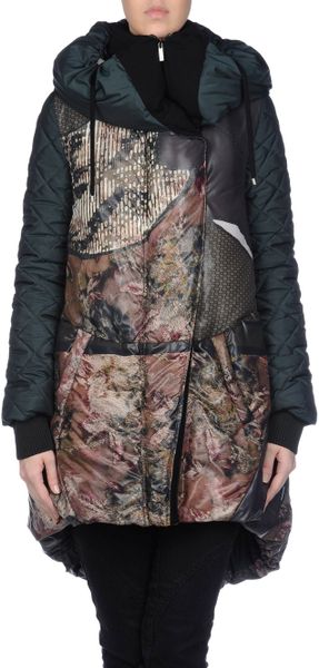 I'm Isola Marras Down Jacket in Multicolor (Dark green) | Lyst