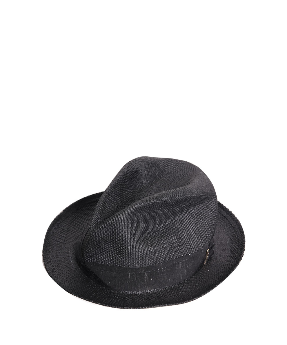 Lyst - Superduper Hats Waxed Straw Hobo Hat in Black for Men