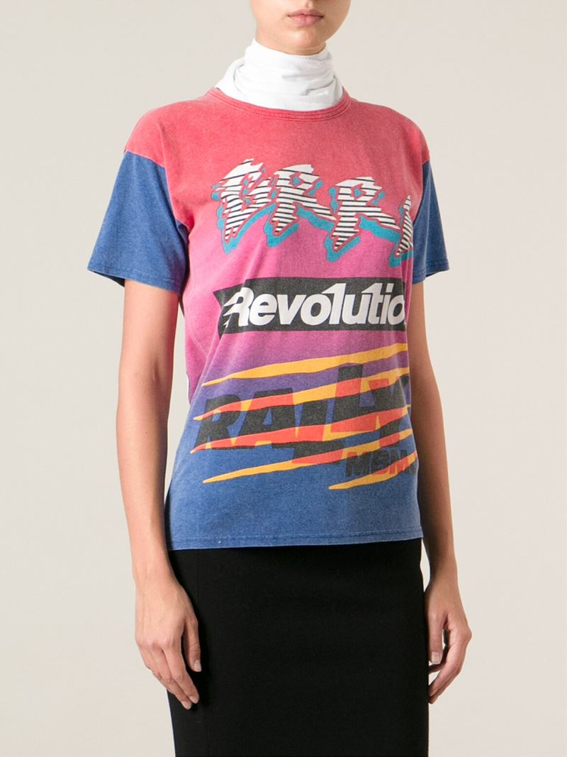 Lyst - Marc By Marc Jacobs 'rally Samurai Motocross' T-shirt in Red