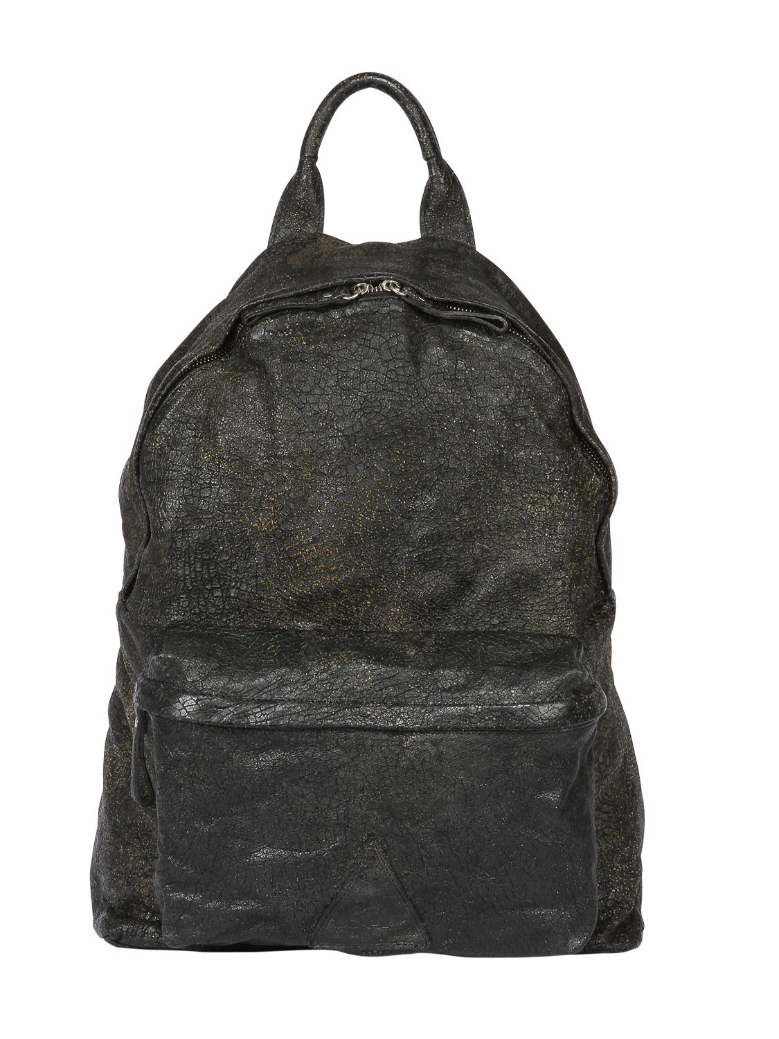 Lyst - Officine Creative Leather Backpack in Black for Men