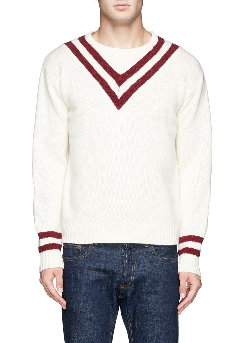 Lyst - Beams Plus Tilden' Sweater in Red for Men
