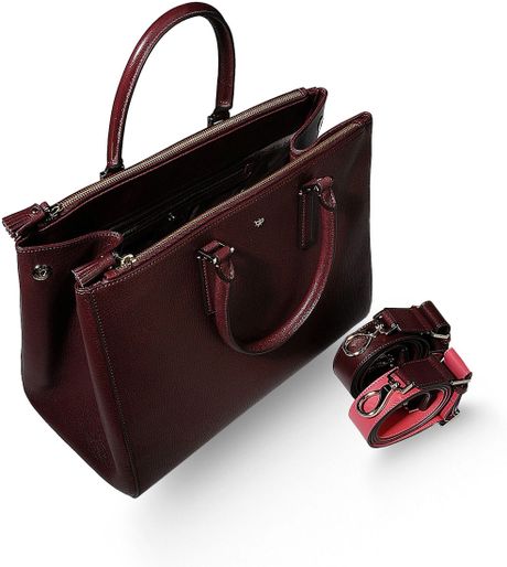Deep Purple Leather Handbags | Walden Wong