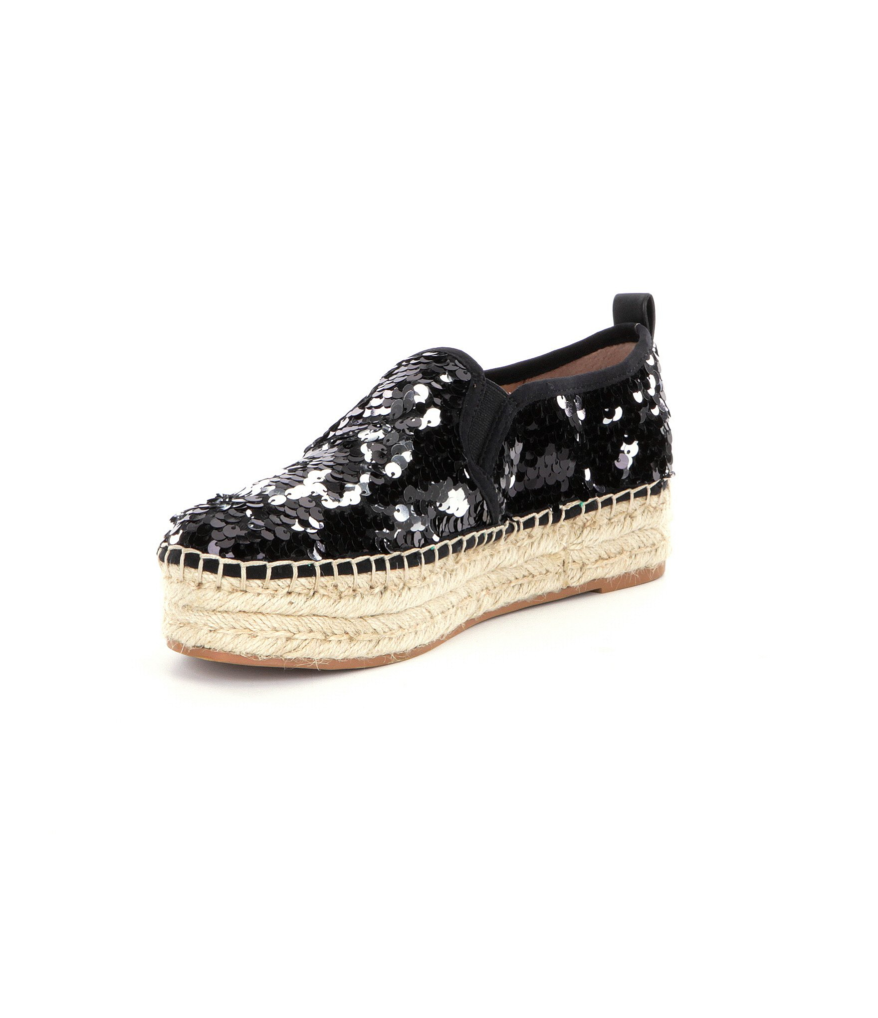 Lyst - Sam Edelman Carrin Platform Espadrilles in Black