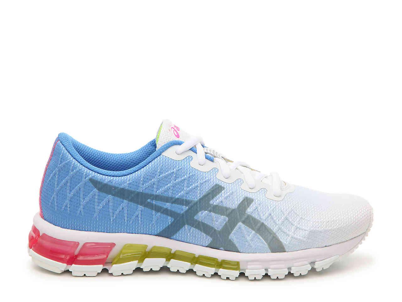 Asics Gel Quantum 180 4 Running Shoe In Blue Lyst
