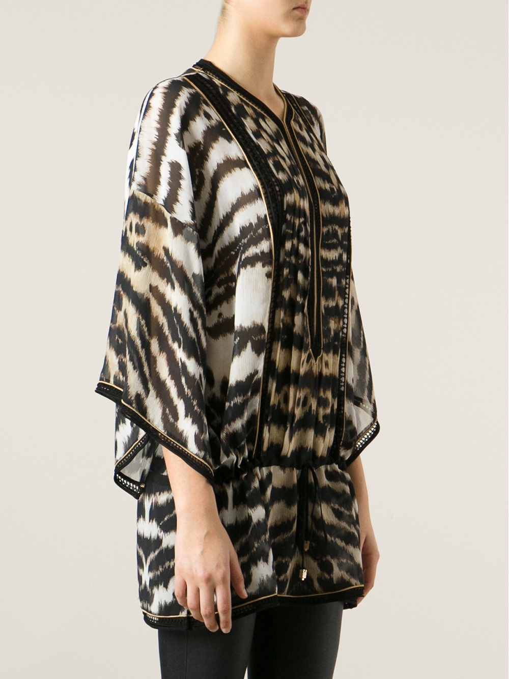 Lyst - Roberto Cavalli Printed Kaftan