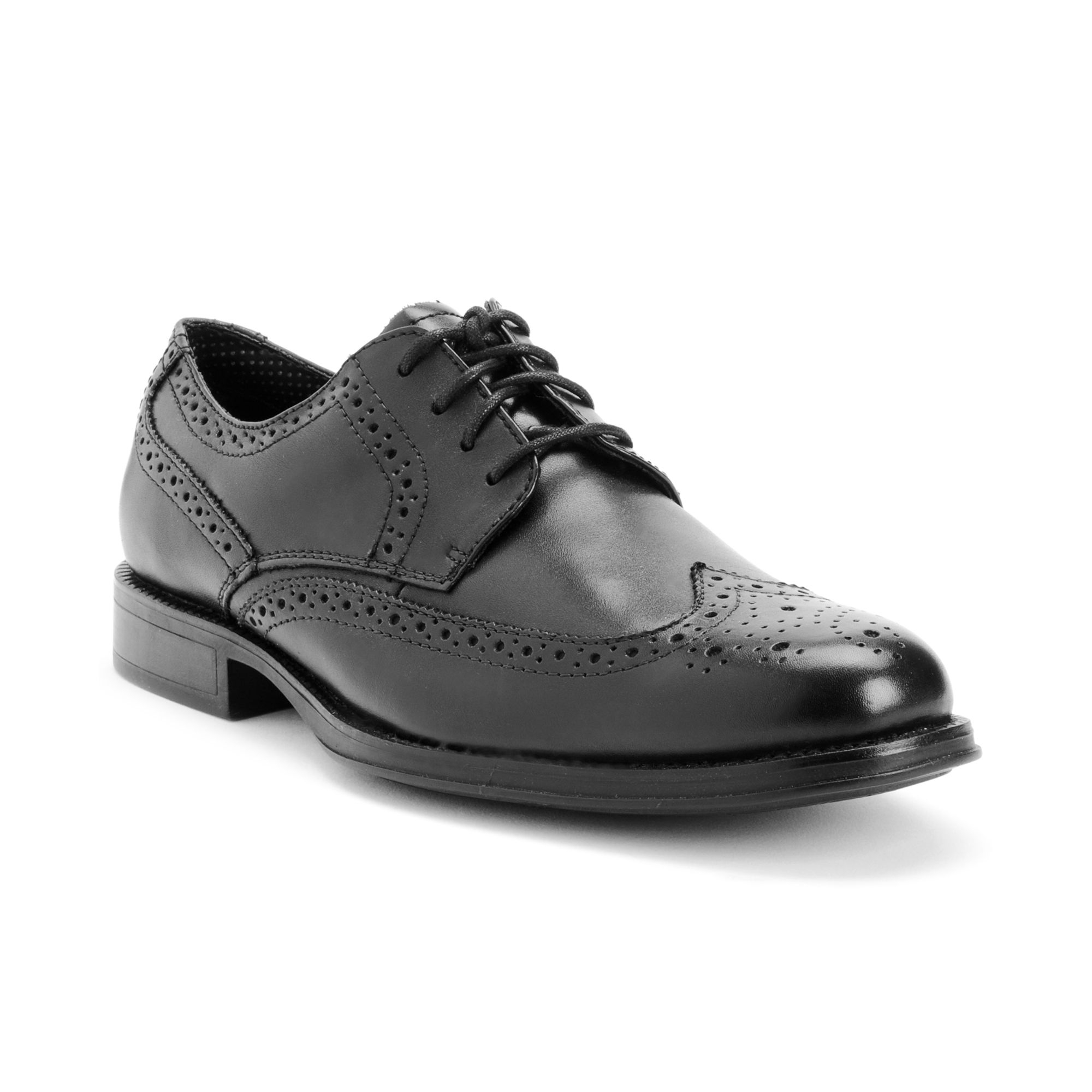 Dockers Moritz Wing-Tip Lace-Up Shoes in Black for Men | Lyst