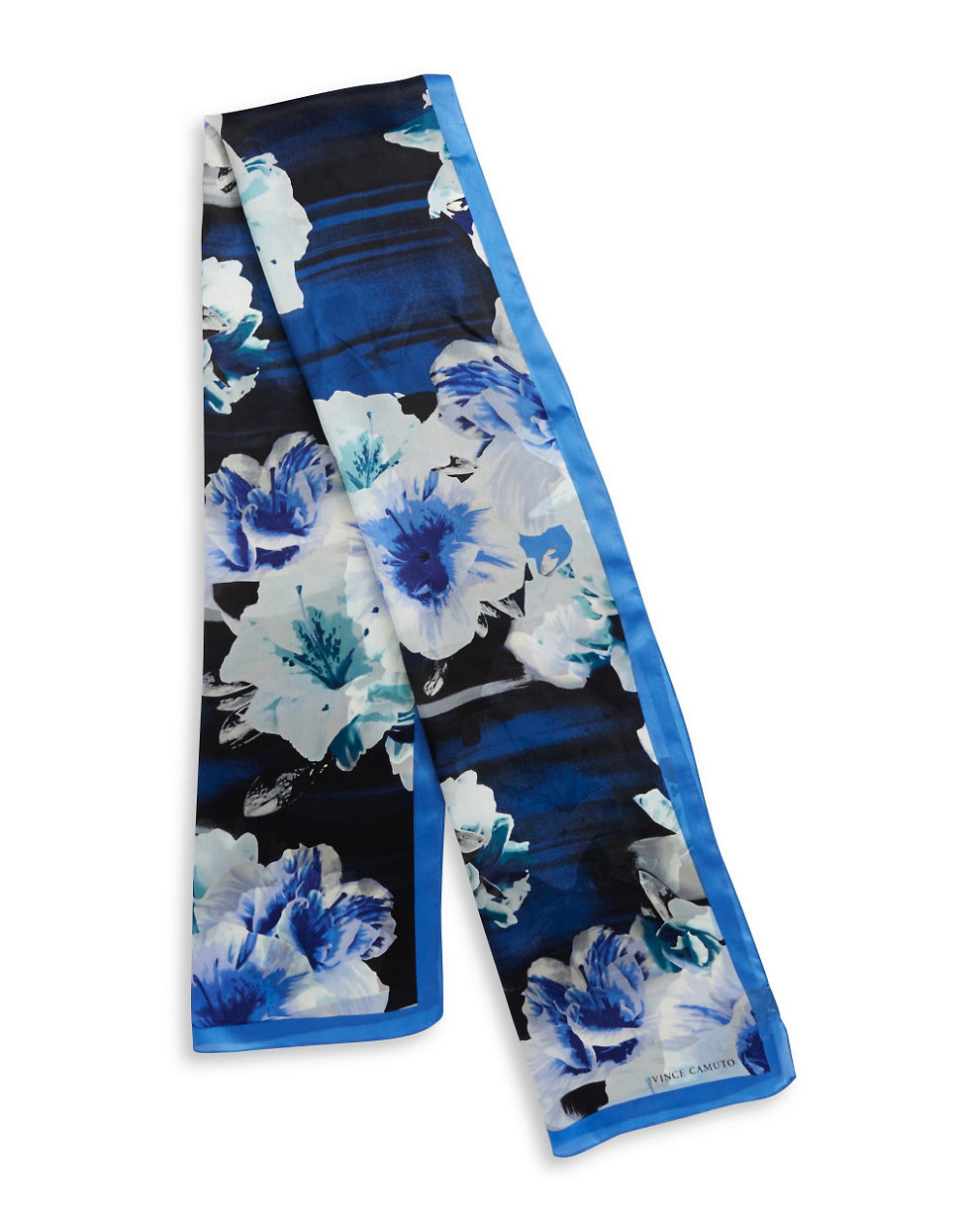 Vince Camuto | Blue Silk Scarf | Lyst