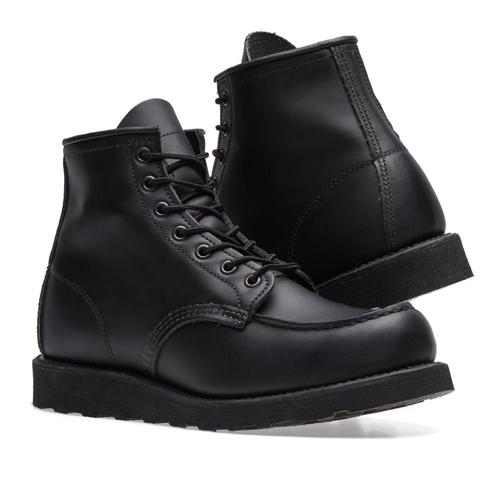 Lyst - Red Wing 8137 Heritage Work 6" Moc Toe Boot in Black for Men