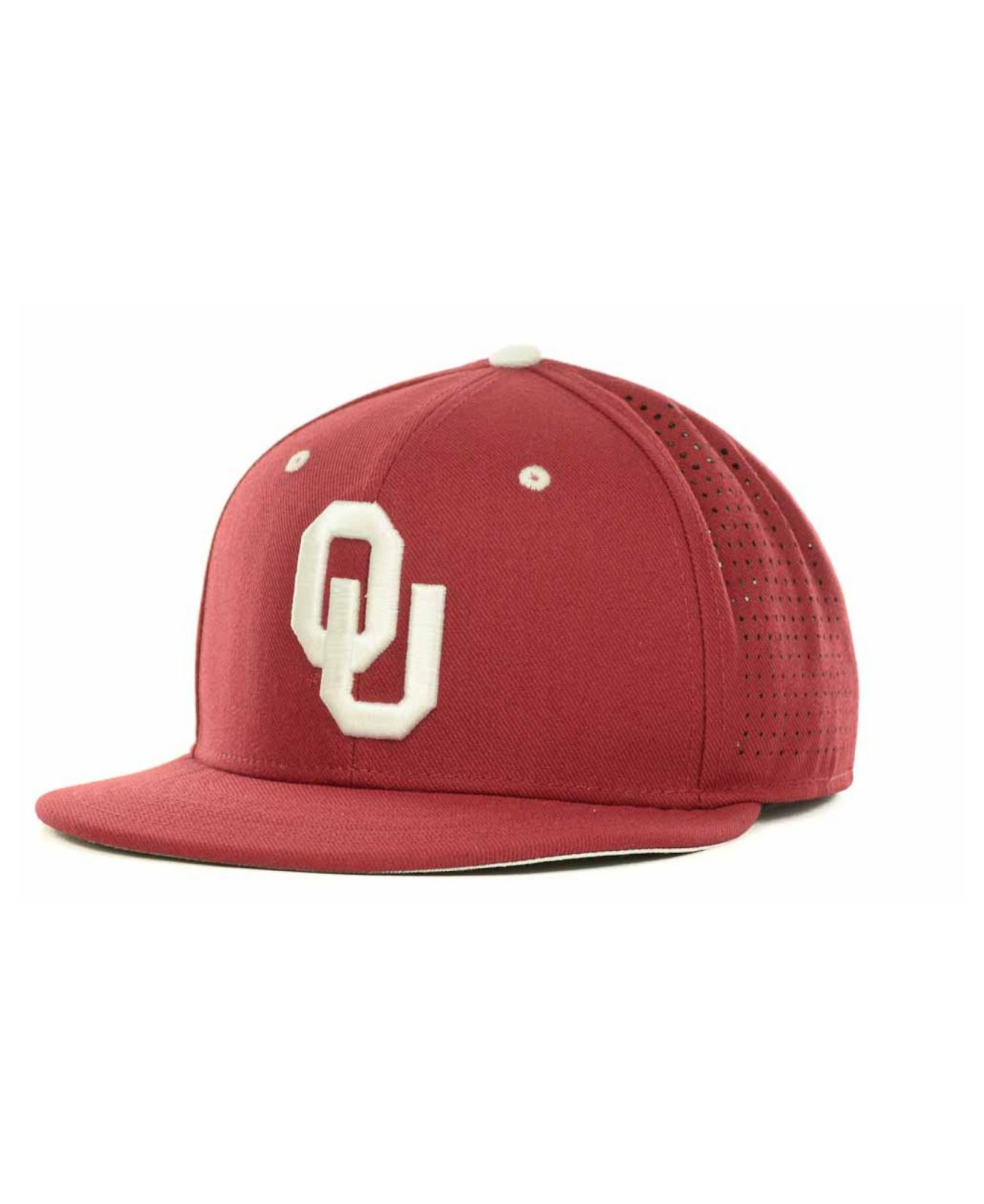 Nike Oklahoma Sooners Ncaa Authentic Vapor Fitted Cap in Red for Men - Lyst
