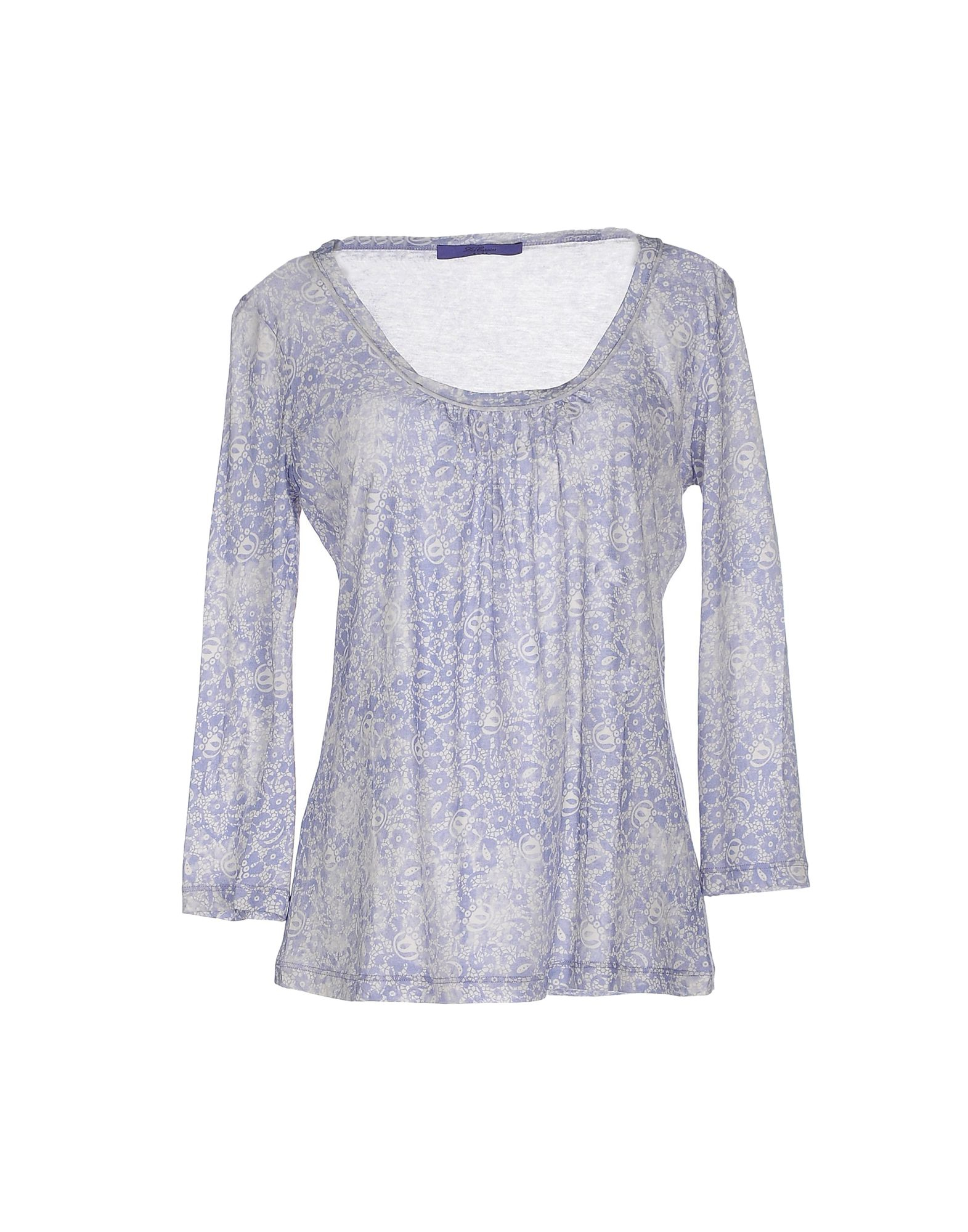 Blue les copains T-shirt in Blue (Pastel blue) - Save 26% | Lyst