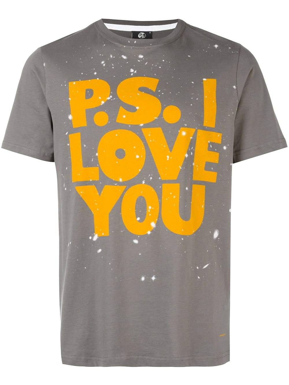 Lyst - PS by Paul Smith Splatter Print T-shirt in Gray for Men